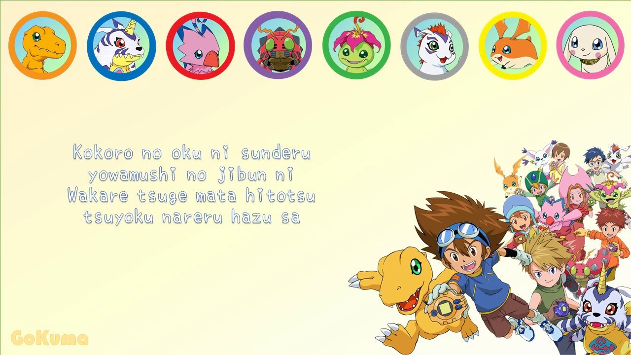 【Digimon Adventure】Ending 02- Keep On (Romanized lyrics) (1999) - YouTube