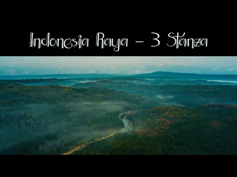 Indonesia Raya 3 Stanza