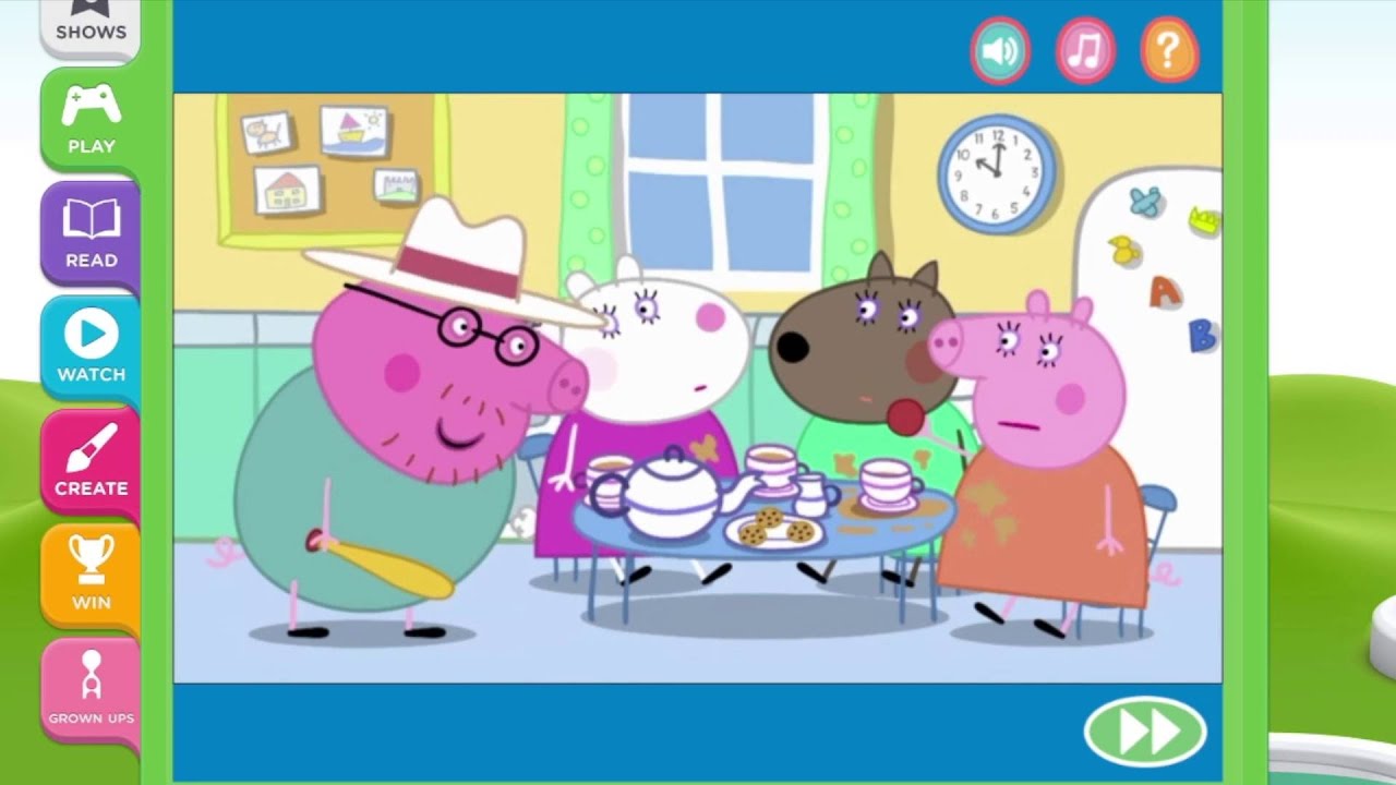 Peppa Pig - Baseball Game Episode 1 - Fun Baby Fun Fun - YouTube