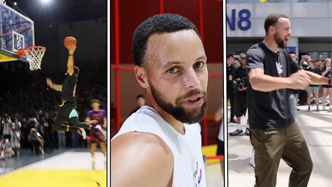 Hilarious Day 1 of Steph Curry's China Tour for Curry Brand, Fans ...