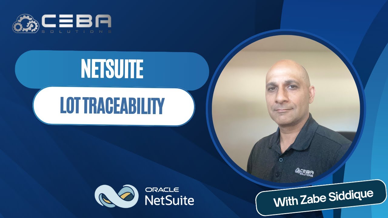 NetSuite - Lot Traceability | Enhancing Lot Traceability in NetSuite: A Comprehensive ...