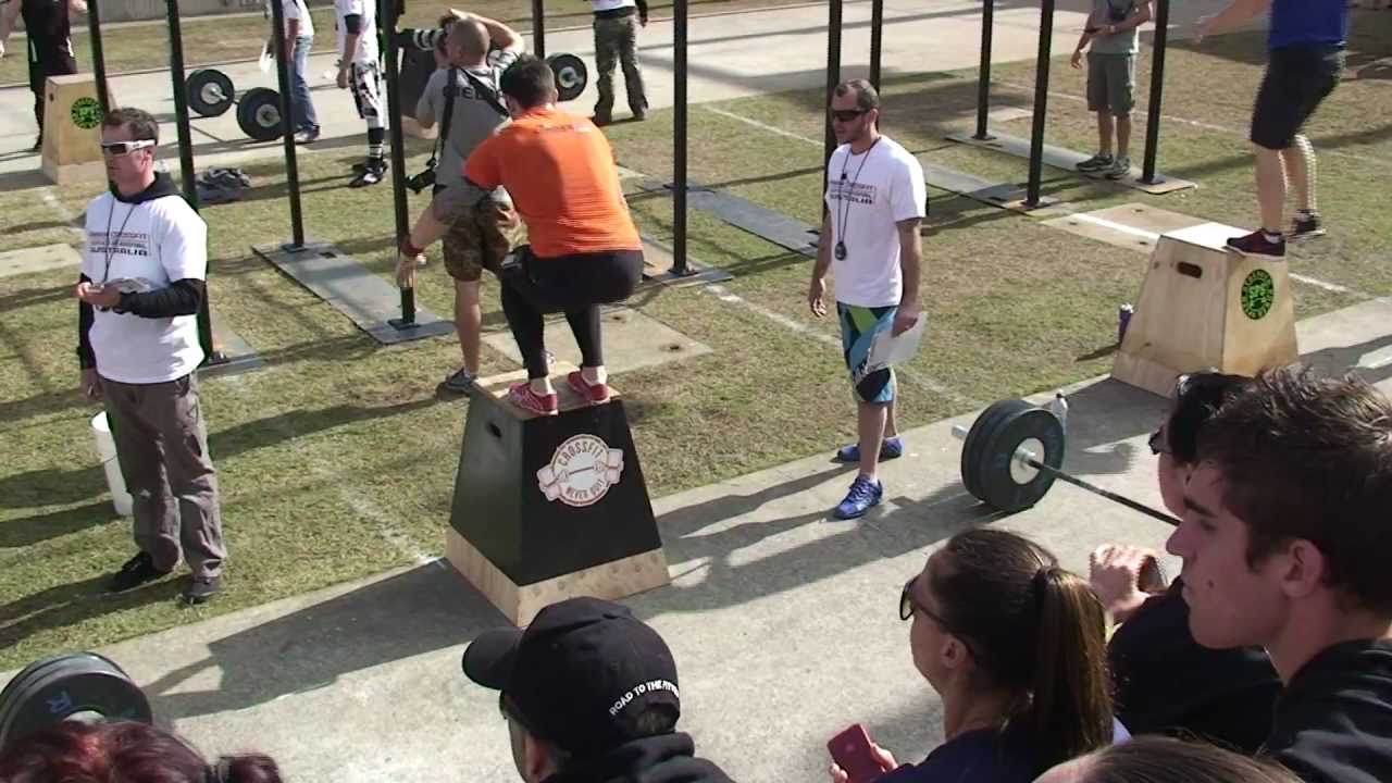 Chad Johnson - 2011 Reebok Crossfit Games Australia WOD#3 (08:06) - YouTube
