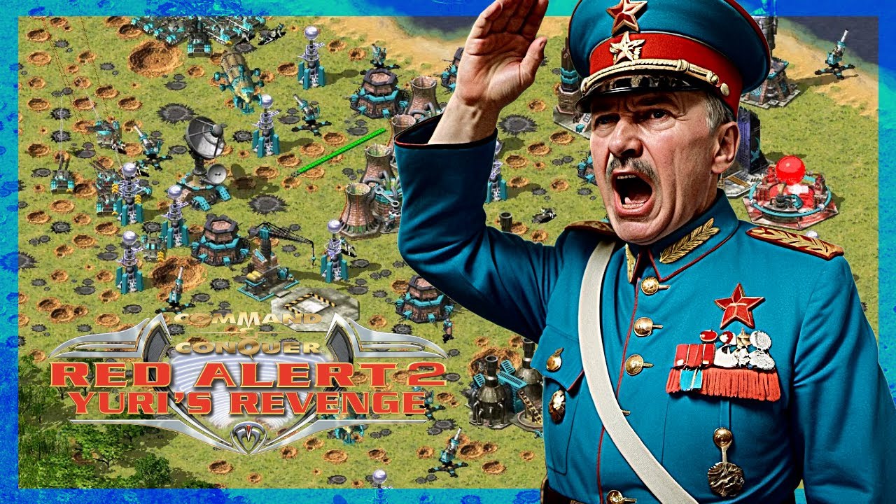 Red Alert 2: More Action | 1 vs 7 Brutal AI | Superweapons [On] - YouTube