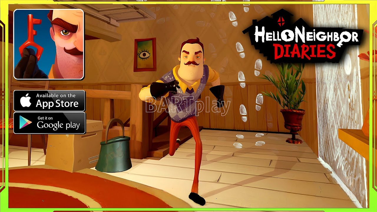 Hello Neighbor Nicky's Diaries Gameplay Walkthrough (Android/iOS) Part ...