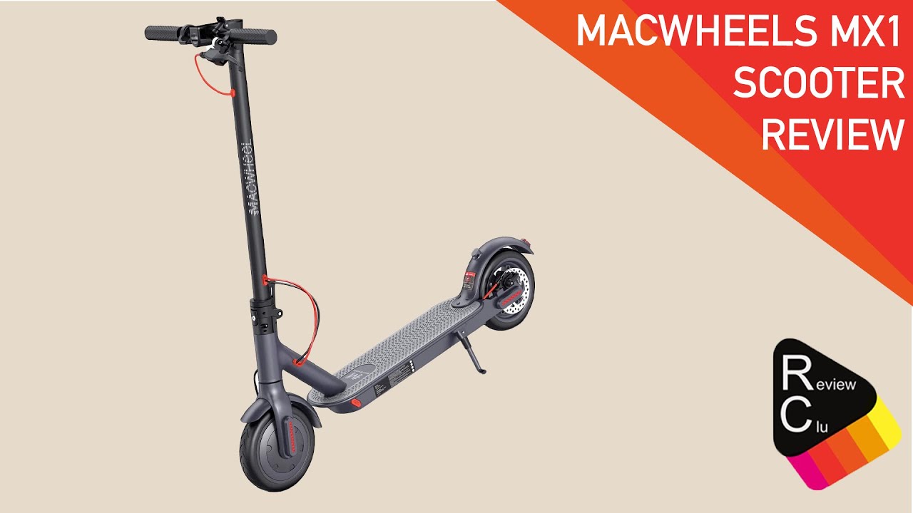 Macwheels MX1 electric scooter review - YouTube