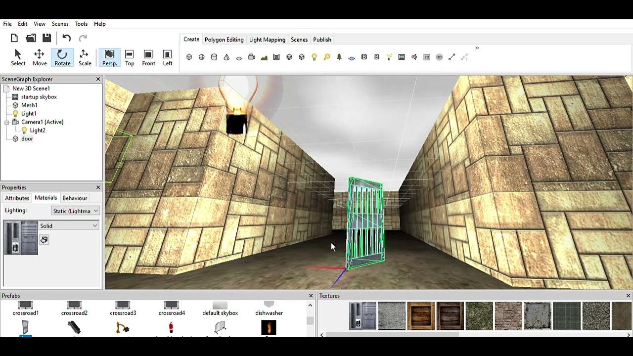 Making a horror game using CopperCube 6. Part 1 - YouTube