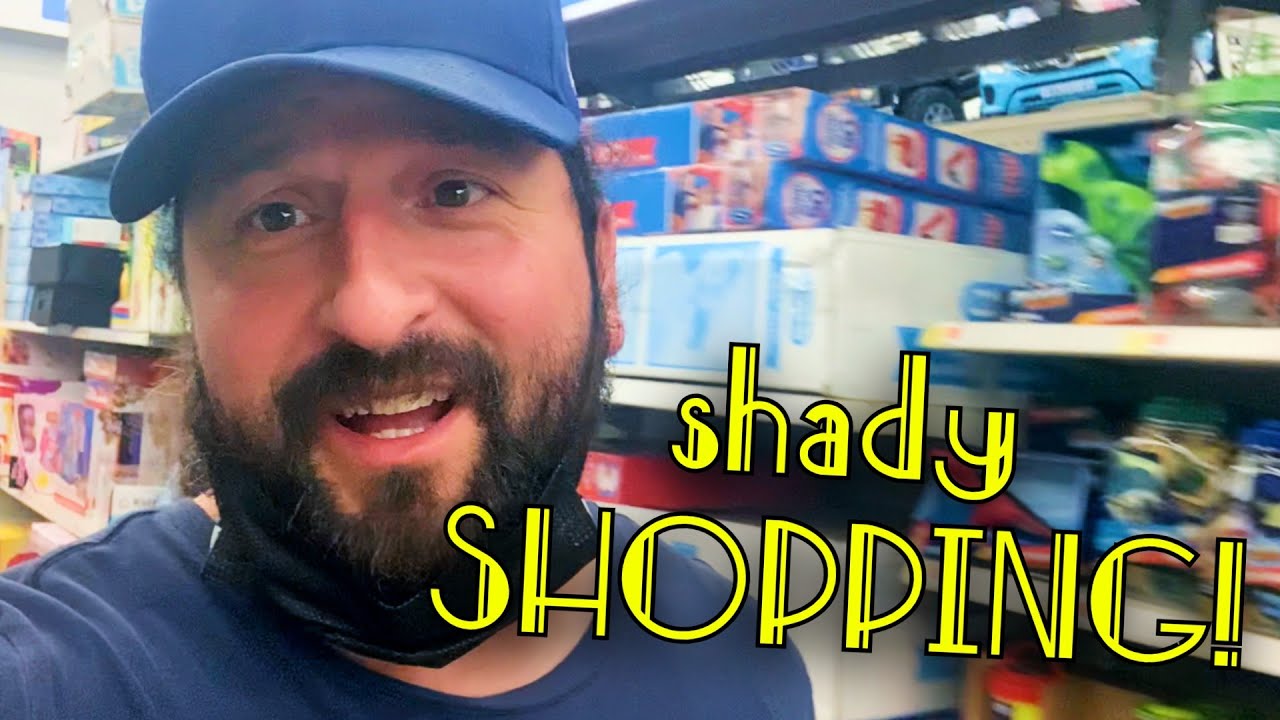 Shady Shopping - Let's Find Some Toys! - YouTube