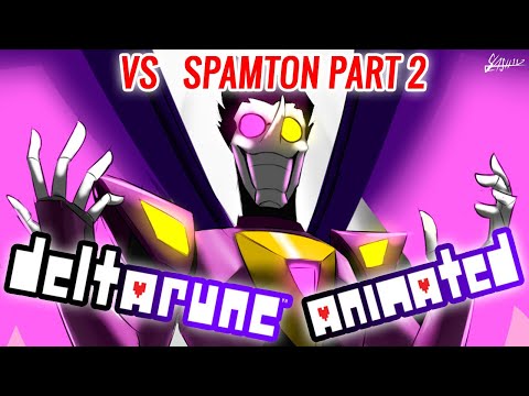 Battle Against SPAMTON! part two [Deltarune Animation] - YouTube