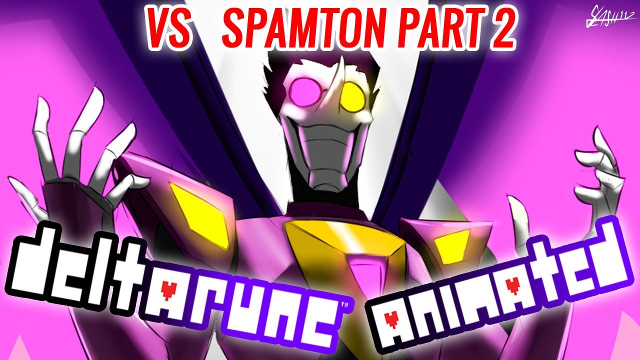 Battle Against SPAMTON! part two [Deltarune Animation] - YouTube