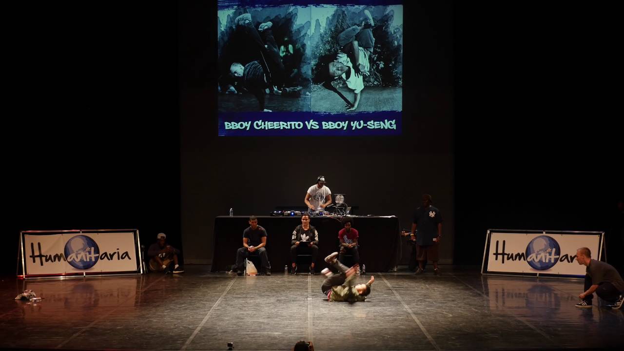 BBOY CHEERITO VS BBOY YU-SENG - Battle Humanitaria 2016 (4K) - YouTube