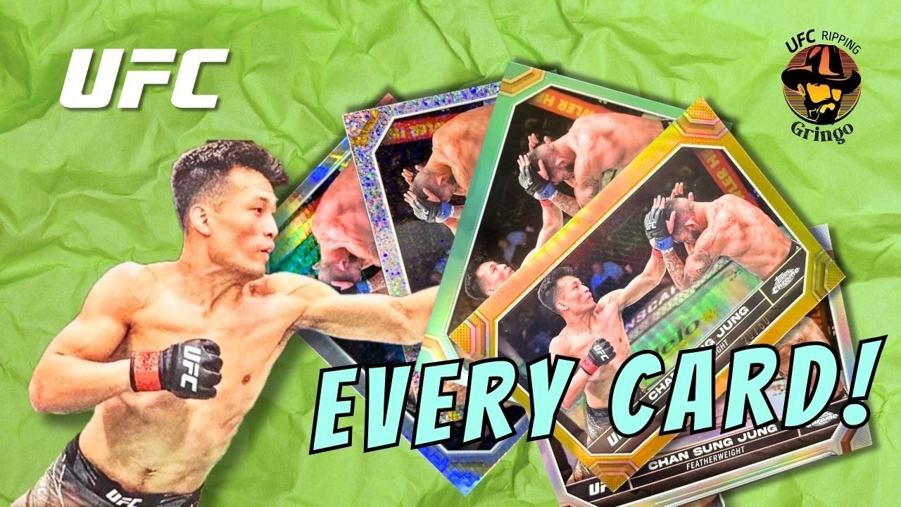 Full Rainbow Set! Every Trading Card Parallel of Chan Sung Jung 2024 ...