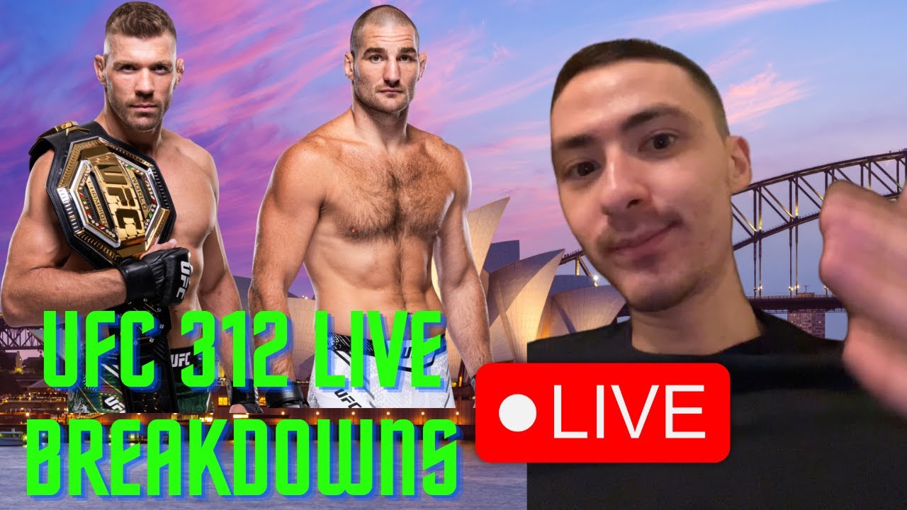 UFC 312 LIVE Full Card Breakdowns - YouTube