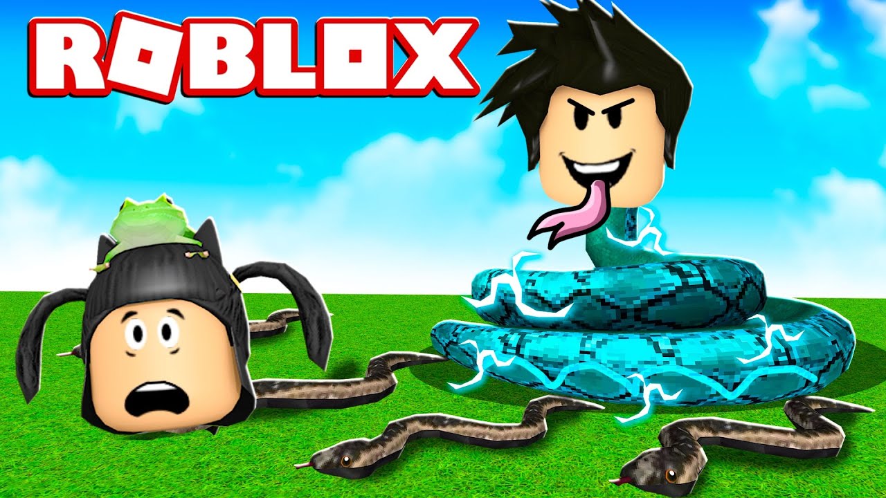 LOKIS SENDO COBRA GIGANTE | Roblox - Be a Snake - YouTube