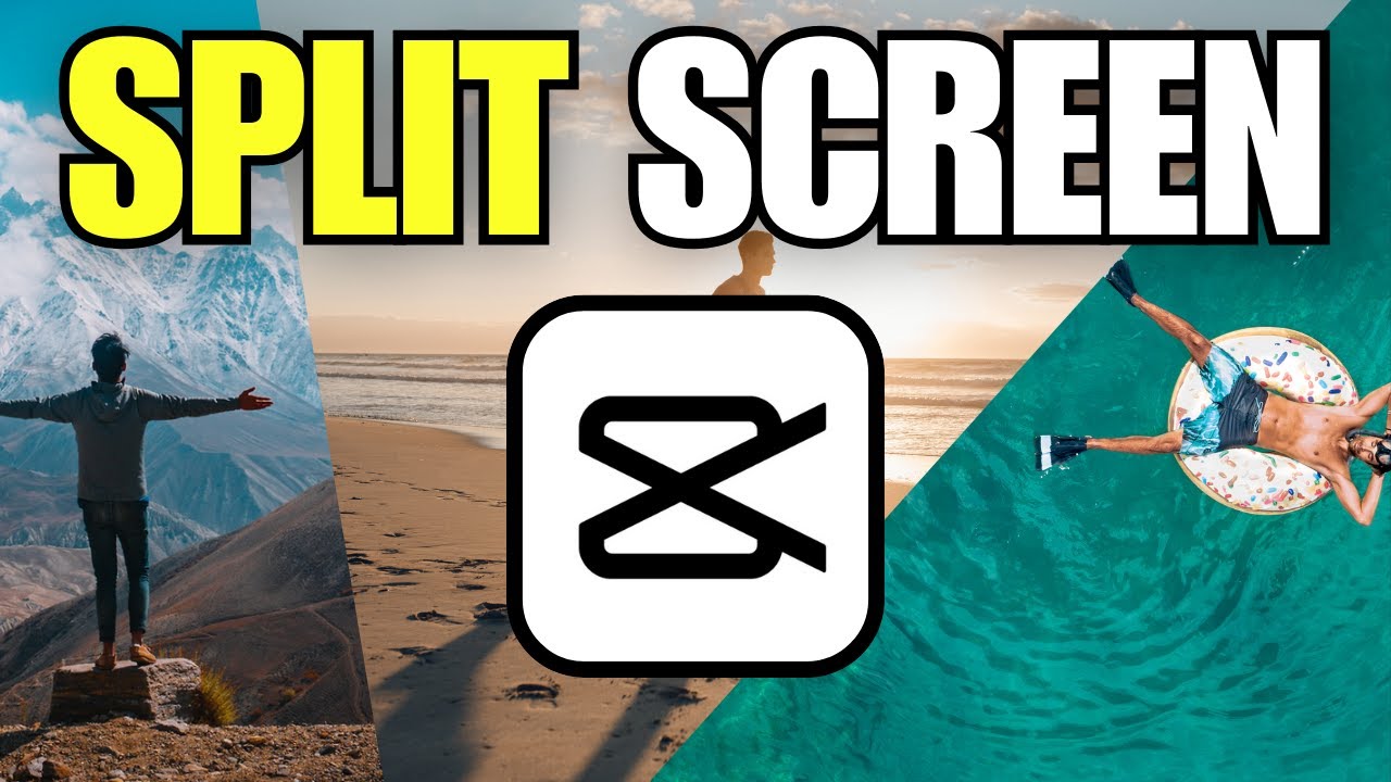 How To Make Split Screen in CapCut PC - YouTube