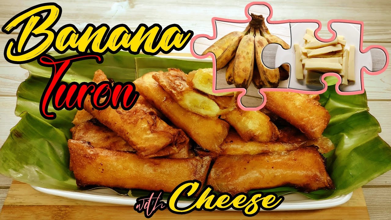 How to make Banana Turon with Cheese Fillings | Simple and Easy Recipe ...