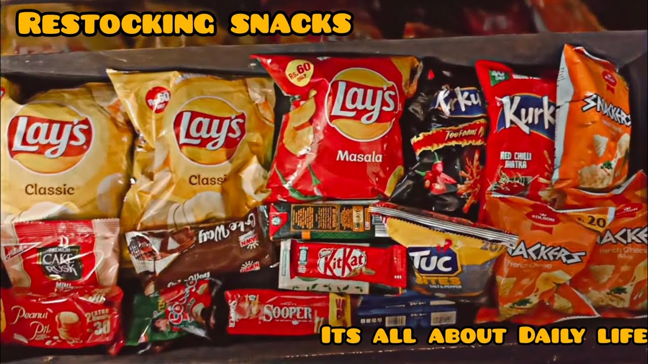 Restocking Snacks🧋🍿🍪🍭🍬🍫 - YouTube