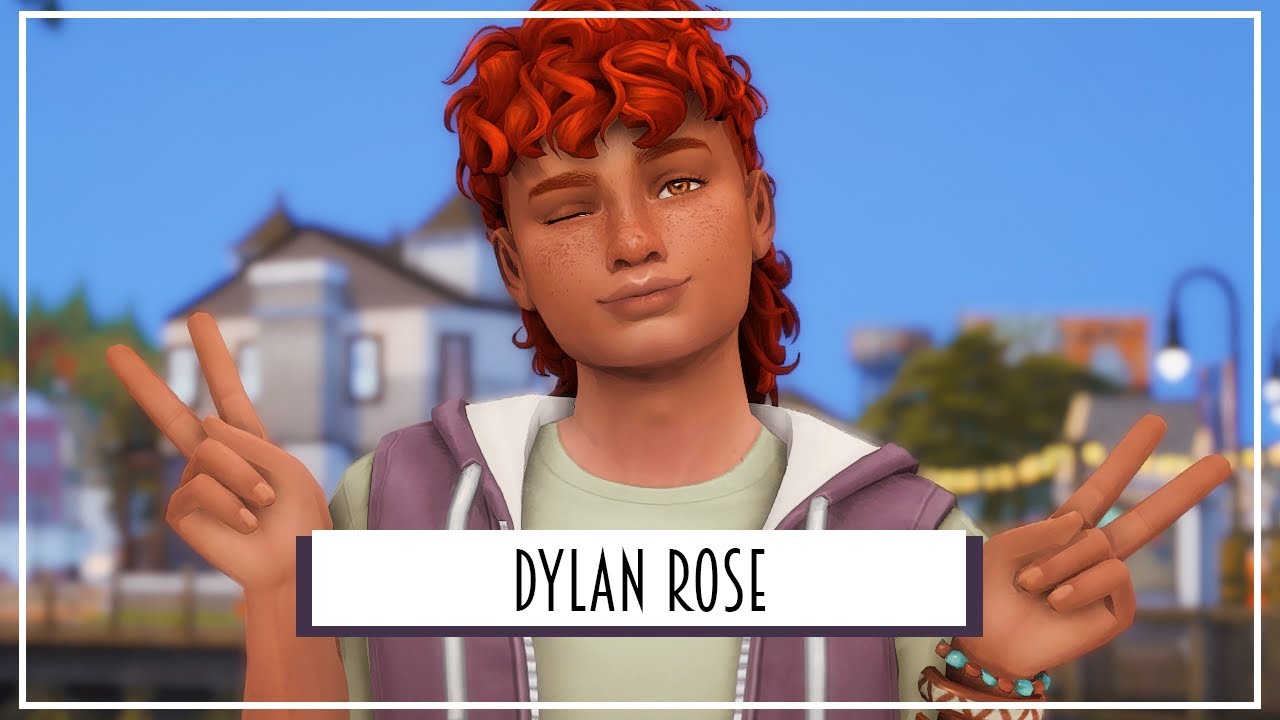 Dylan Rose, the unexpected baby The Sims 4 Speed CAS - YouTube