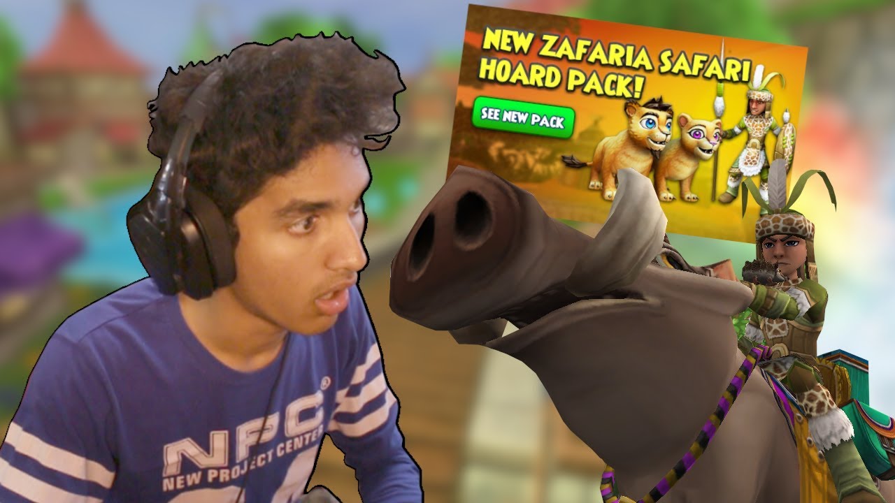 Wizard101: *NEW* Zafaria Safari Pack And Gear HONEST Review! - YouTube