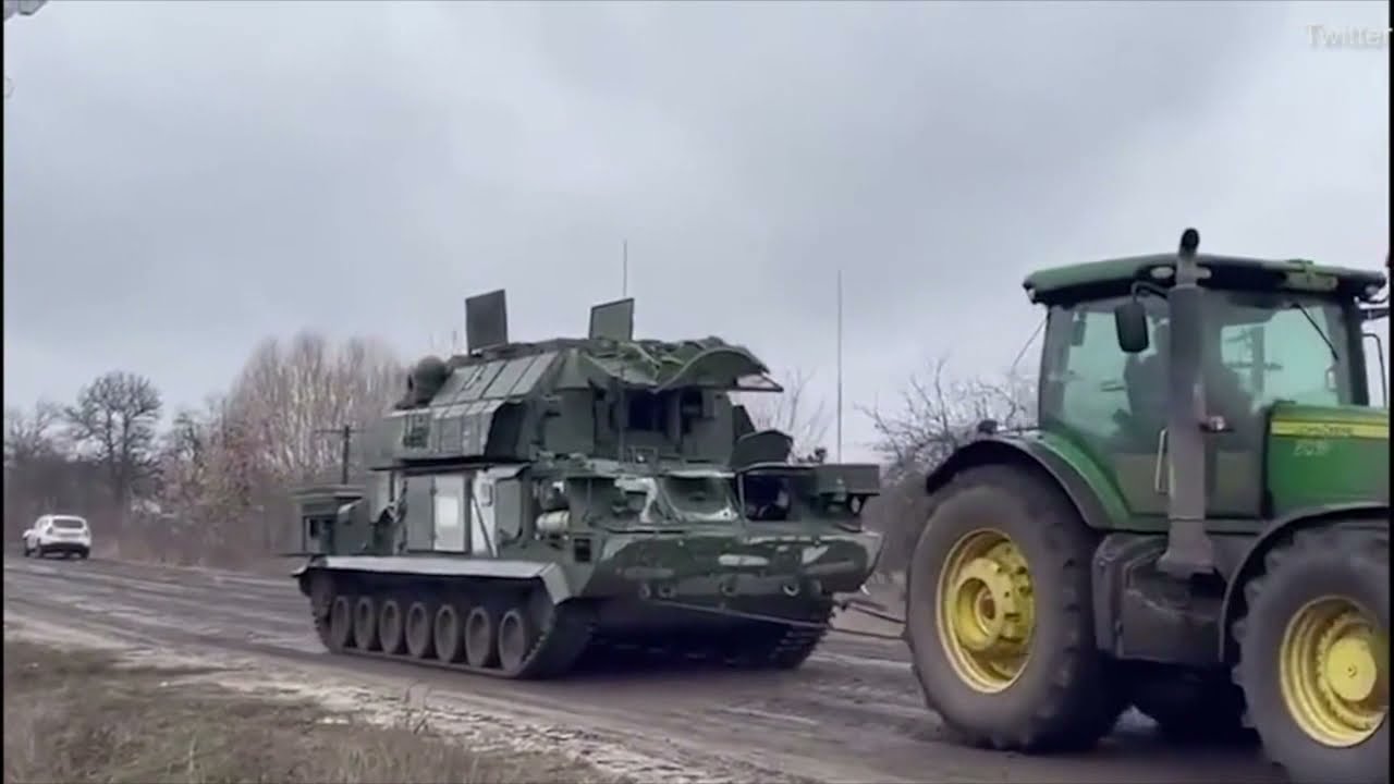 Tractor vs tank compilation - YouTube