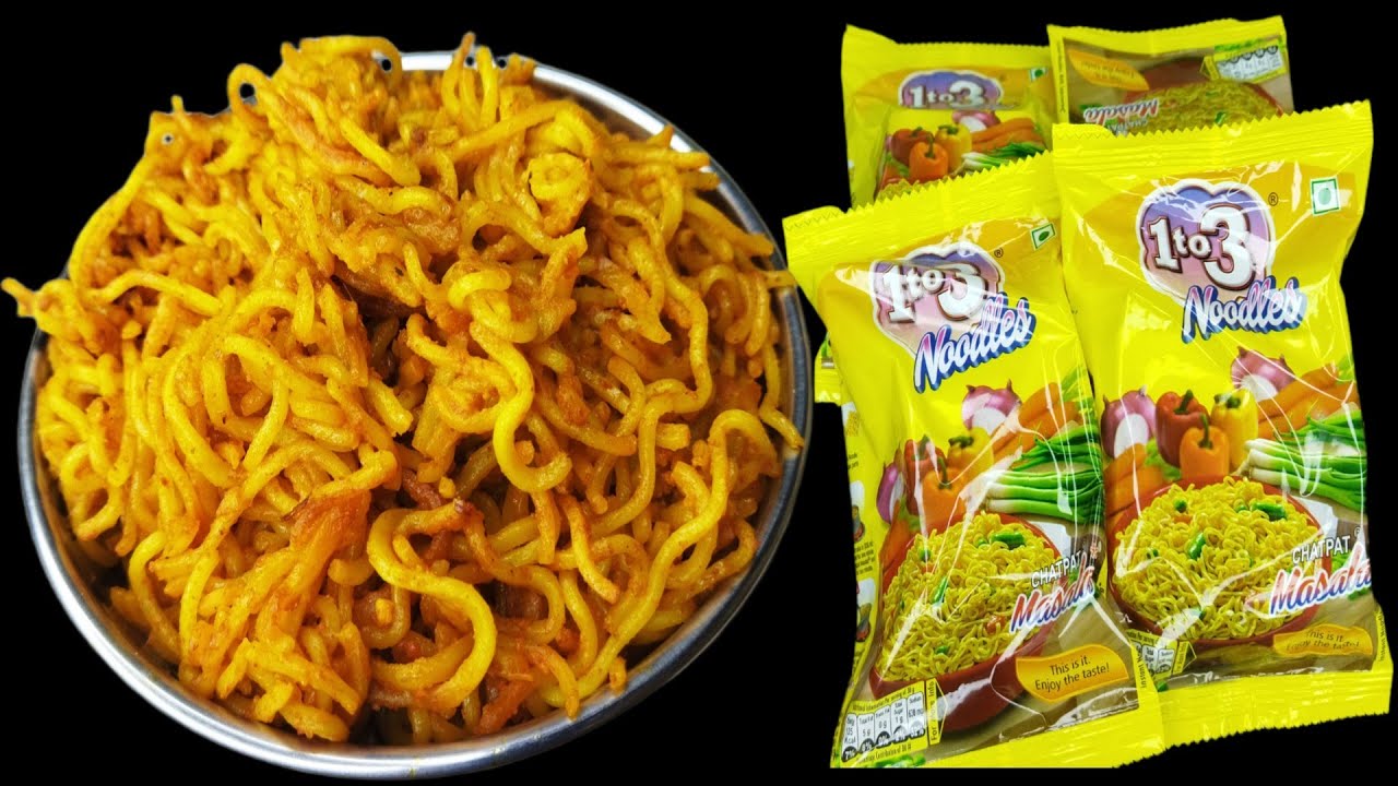 Dry Maggi Without Any Vegetables | Maggi | Maggi Recipe | No Vegetables ...