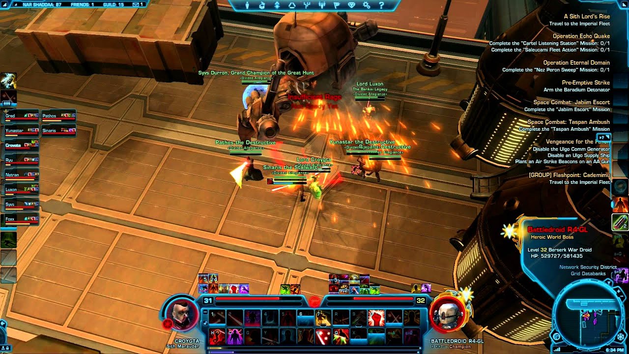 SWTOR: World Boss R4-GL - YouTube
