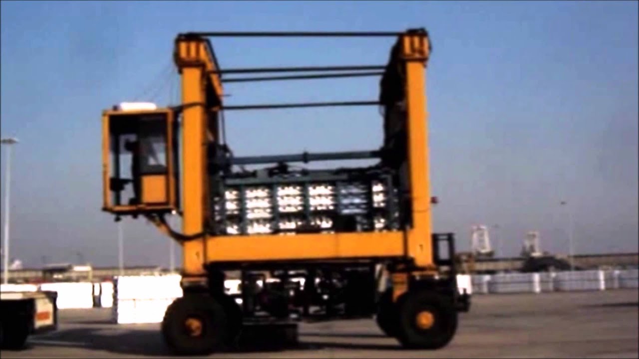 ISOLOADER - Ingot Straddle Carrier - YouTube