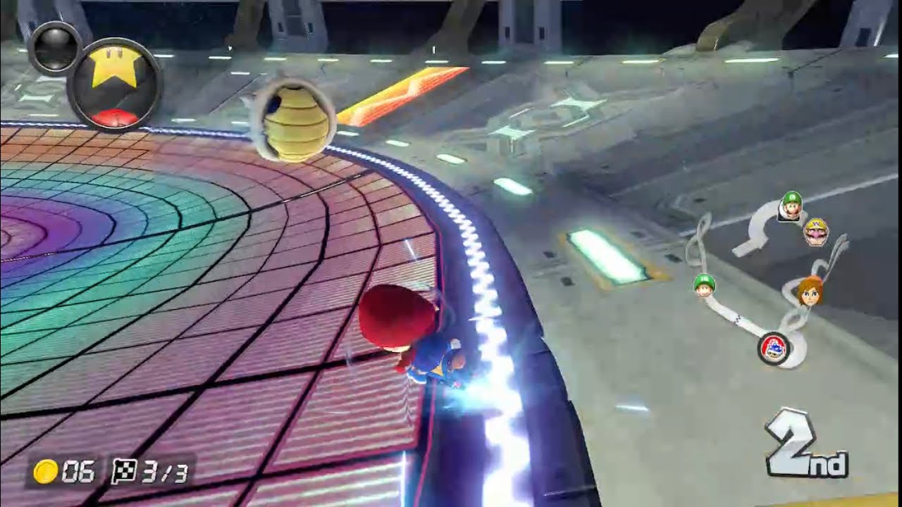 The Clutchest Blue Shell Dodge Ever! - YouTube