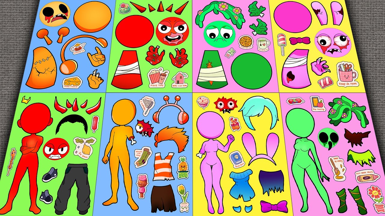 🥓 SPRUNKU real life version ️🏀 Incredibox SPRUNKU - Decorate with ...