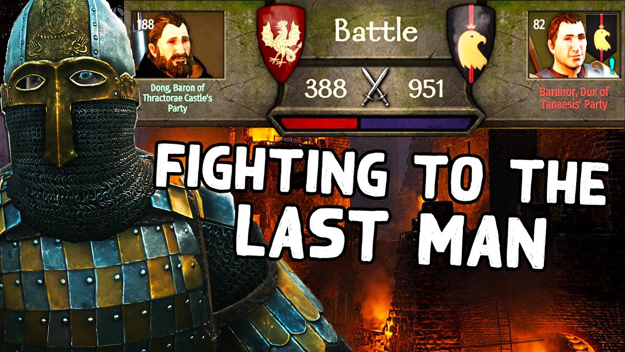 FIGHTING A DESPERATE LAST STAND - 300 VS 900 | Part 11 - YouTube