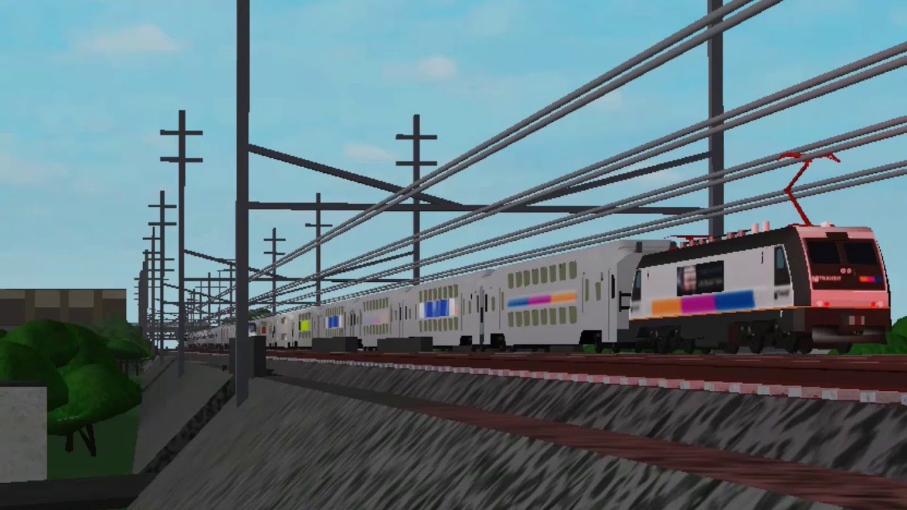 Roblox NEC: AEM-7 Crescent and ALP-46 near North Elizabeth - YouTube