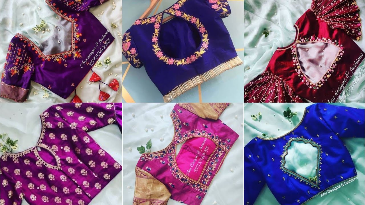 Partywear Saree Blouse Designs New Model🎀 | Blouse Ke Design | Bilauj ...