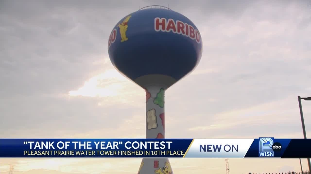 Pleasant Prairie water tower finishes 10th in 'Tank of the Year ...