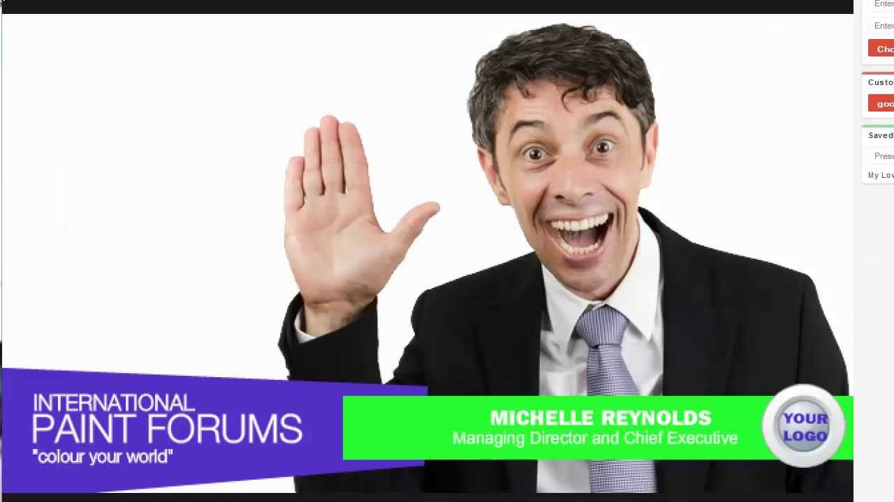 How to Upload Google Hangouts Lower Third - YouTube