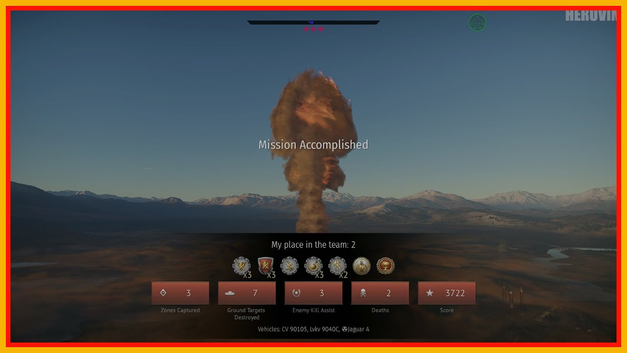 War Thunder Nuke 4 ☢ Izvukao partiju na win - YouTube