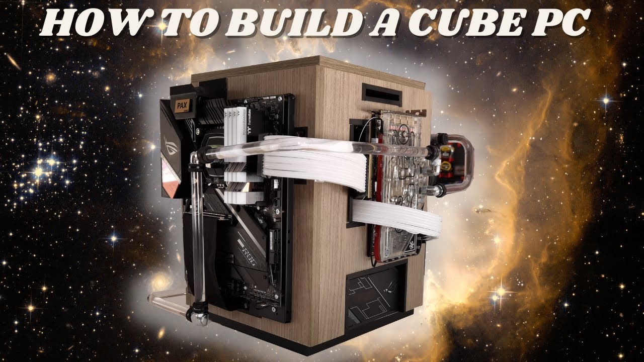 HOW TO BUILD A MODDING [ ULTIMATE PC CUBE ] ! ASUS 3090 OC, INTEL i9 ...