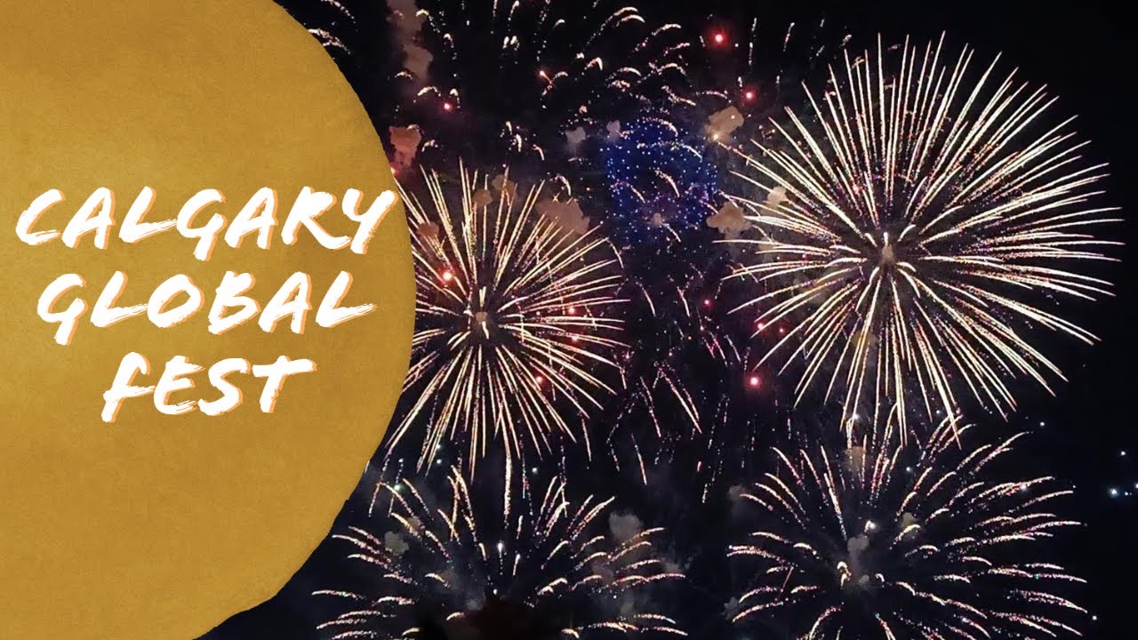 Calgary Global Fest 2022 - Indian Dance Performance and Fireworks # ...