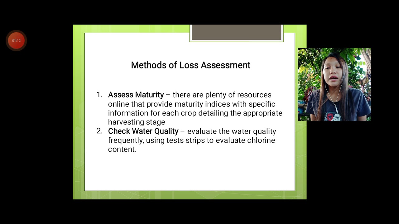 Types of Losses and Methods of loss Assessment in Post Harvest - YouTube