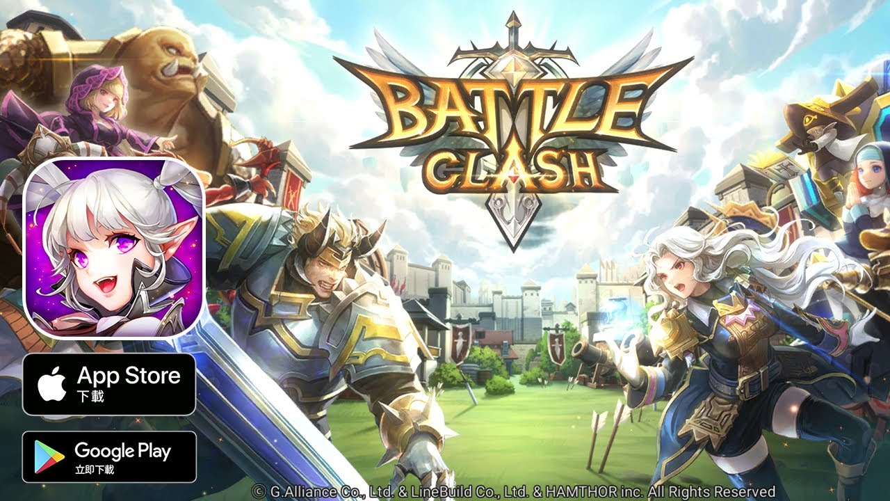 《Battle Clash》回合制RTS戰鬥手遊 韓服公測試玩 배틀 클래시 - YouTube