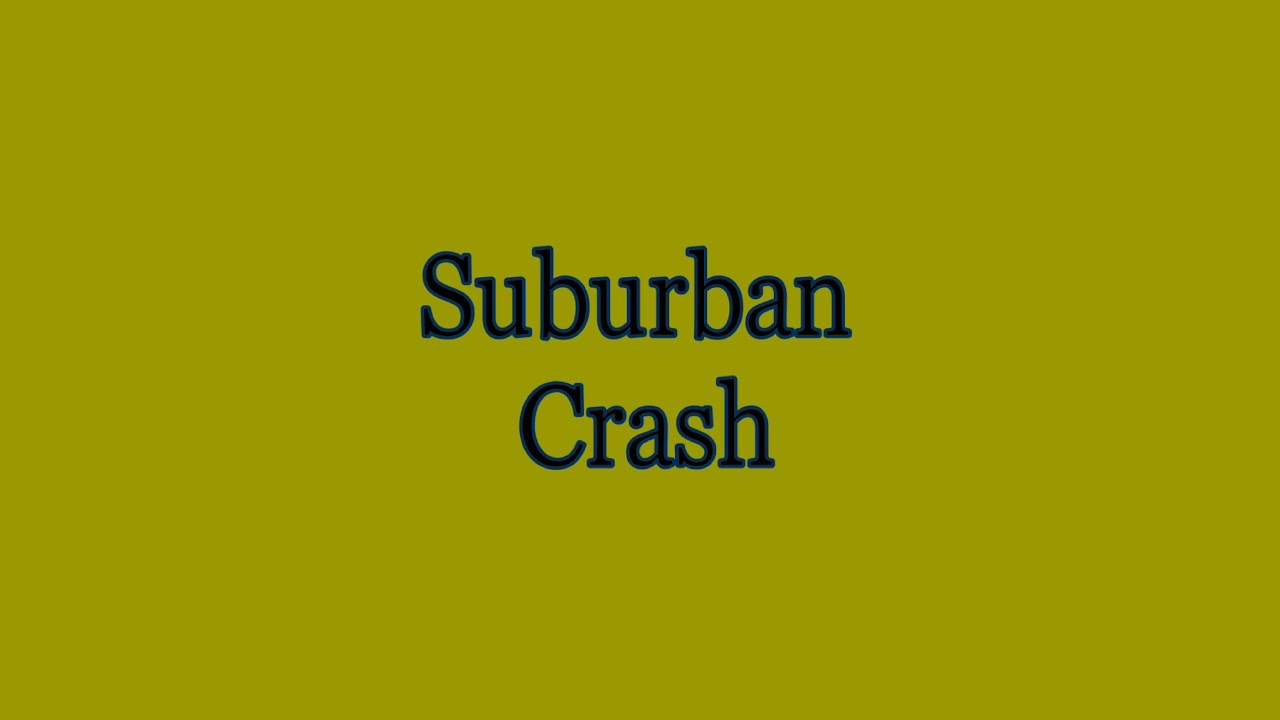 A historic suburban crash perhaps best forgotten - YouTube