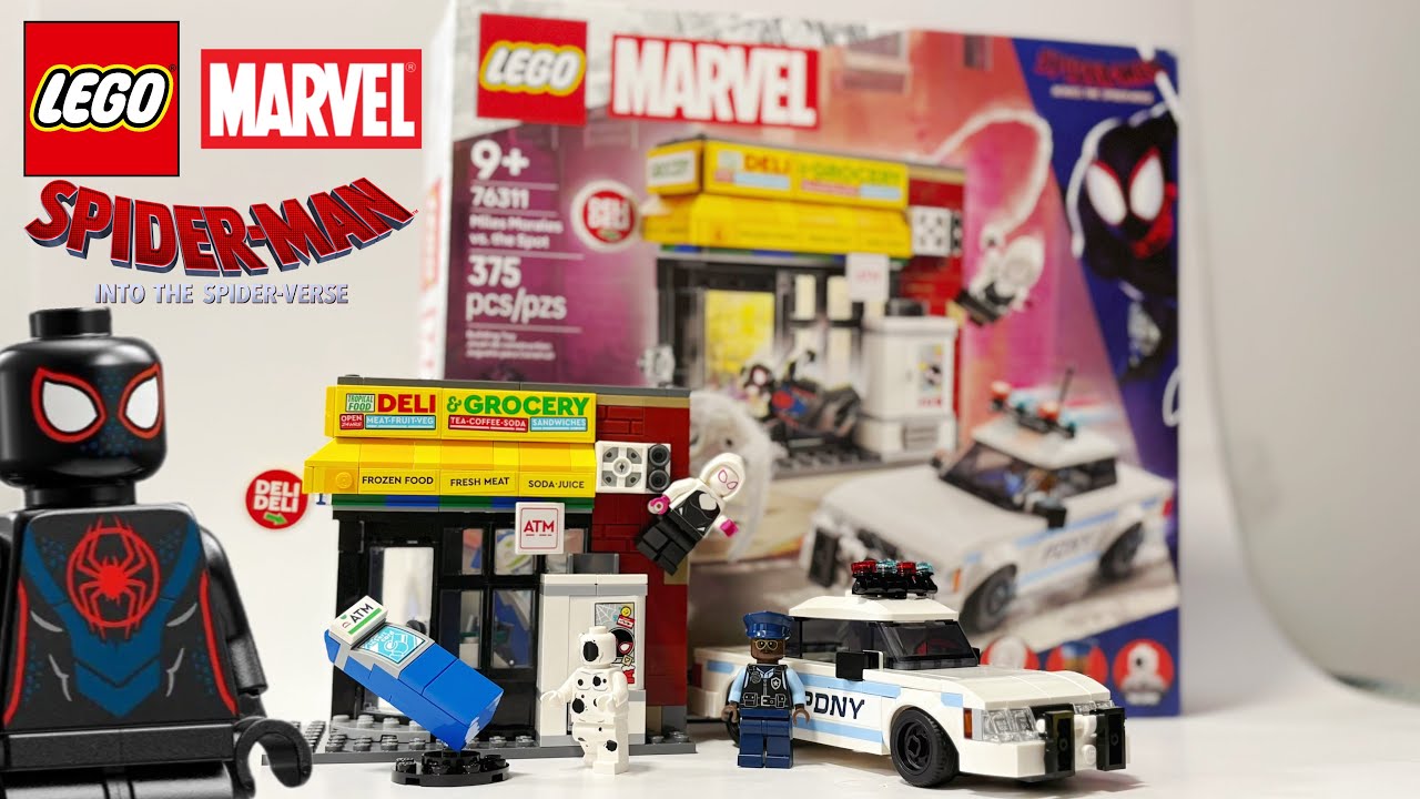Finally LEGO Spider-Verse Sets!!! LEGO Marvel: Miles Morales Vs. The ...