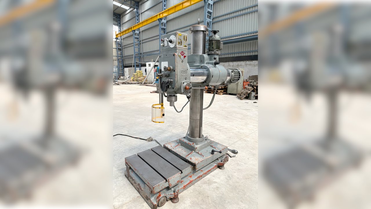 Portable Universal Radial Drilling Machine - USA Italy - 30 mm Capacity ...