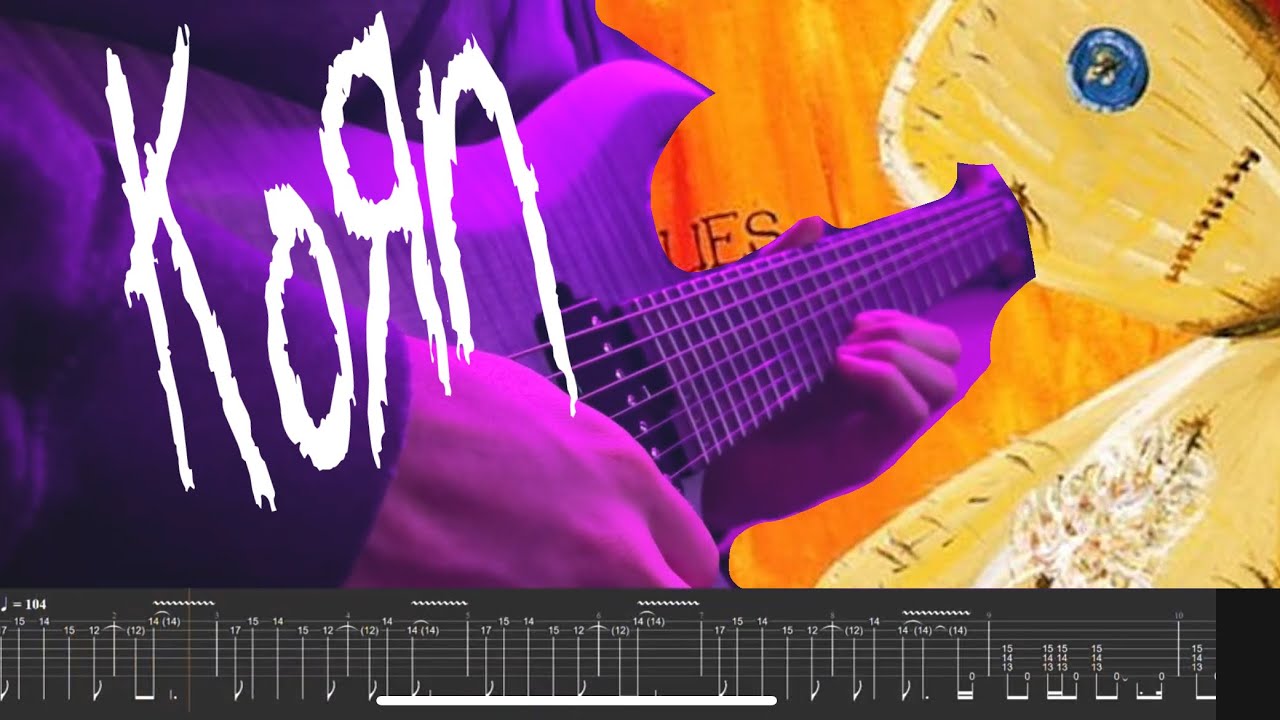 [Korn]- Falling Away From Me Guitar Cover + Screen Tabs - YouTube
