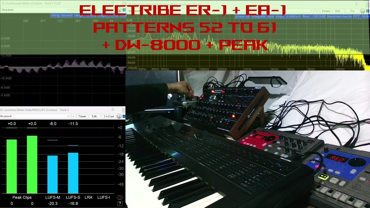 Exploring Synth Patches 52-61: Korg Electribe ER-1, EA-1, DW-8000 ...