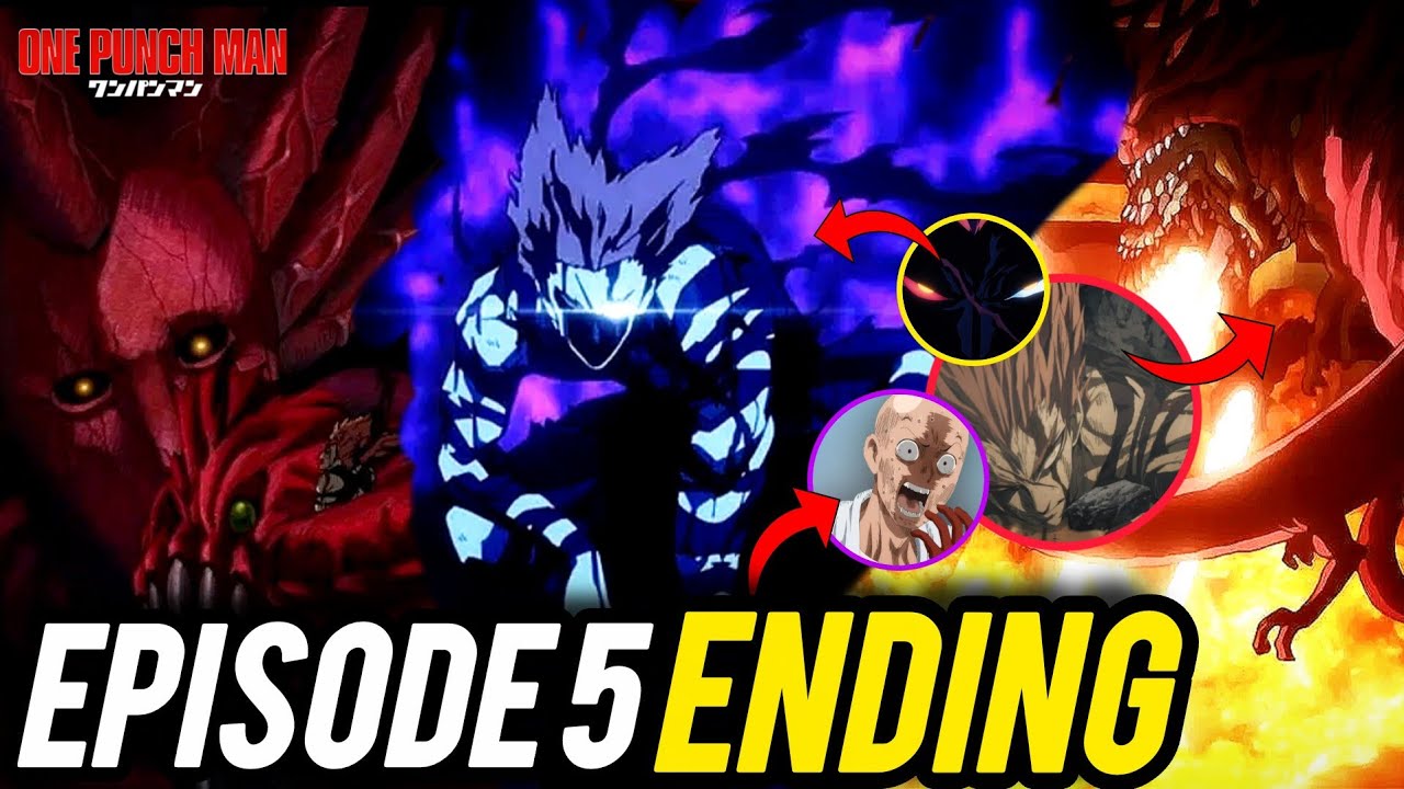 ONE PUNCH MAN Season 3 Episode 5 Review & Ending Explained| Garous ...