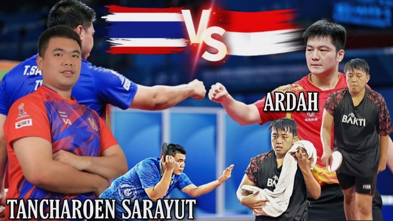 TANCHAROEN SARAYUT VS ARDAH LIGA TENIS MEJA INDONESIA TERRY PALMER ...