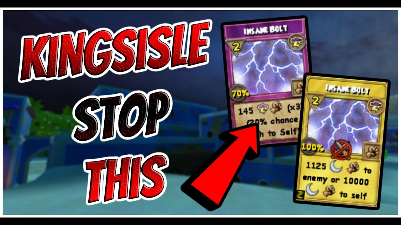 Wizard101: Kingsisle NEEDS to Stop This... - YouTube