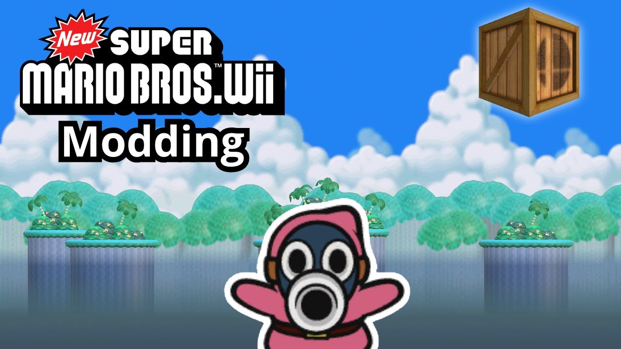 New Super Mario Bros Wii Modding Je fais ma Rom Hack - YouTube