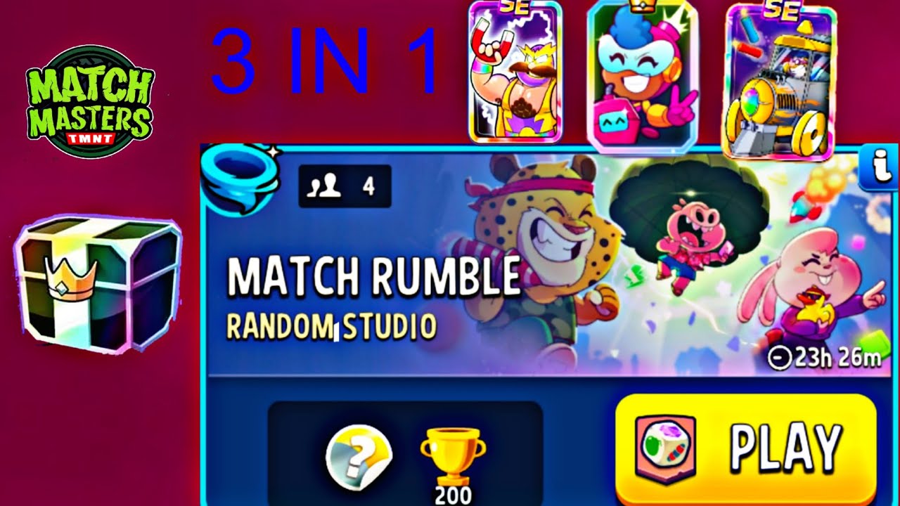 match rumble random studios 2 rounds 4 players grand winners match ...