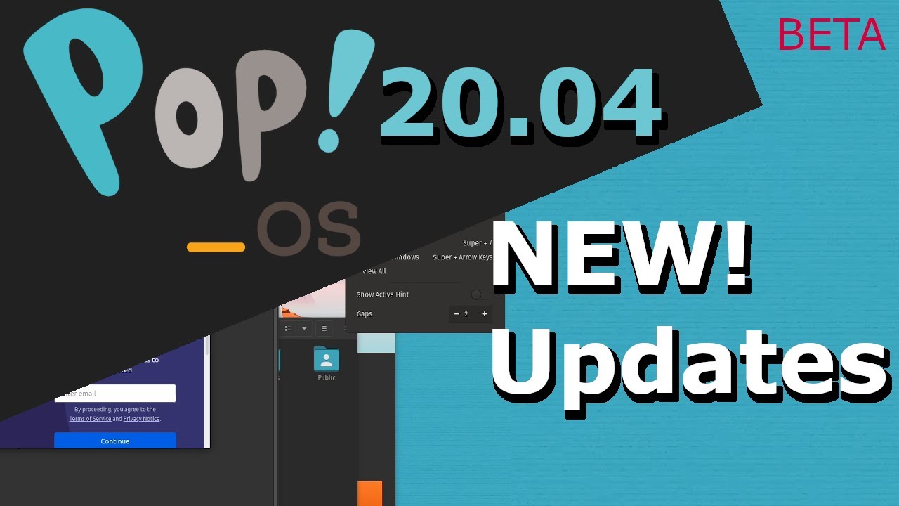 Pop OS 20.04 (BETA) Linux | NEW UPDATE! Tiles & Flatpak Support ...