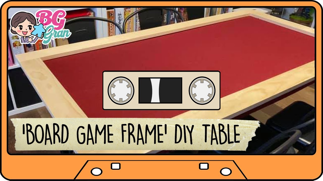 BOARD GAME FRAME THE BOARD GAME TABLE CONVERTER - How to make a cheap ...